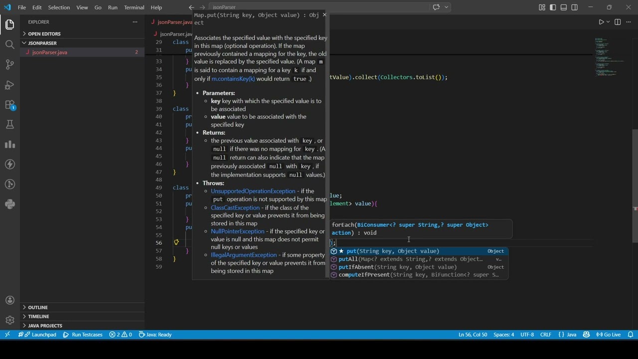 JSON Parser LLD Explanation