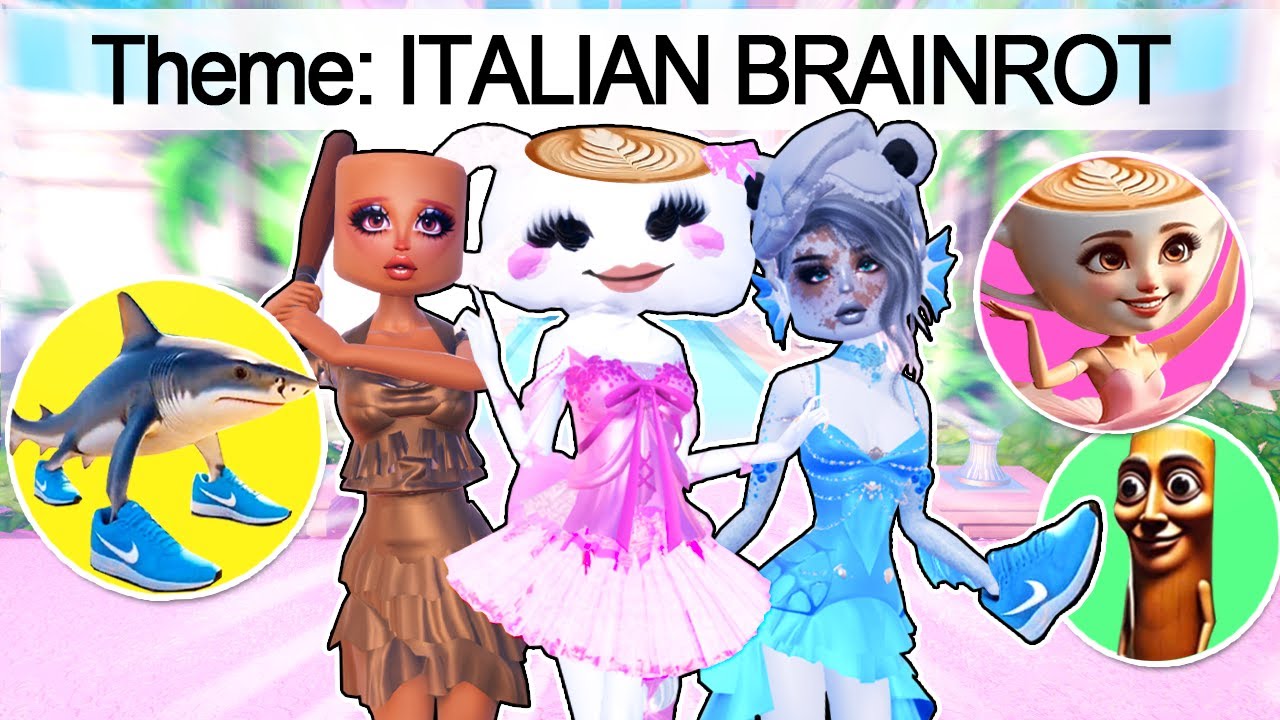 Buying ITALIAN BRAINROT Themes in DRESS to IMPRESS