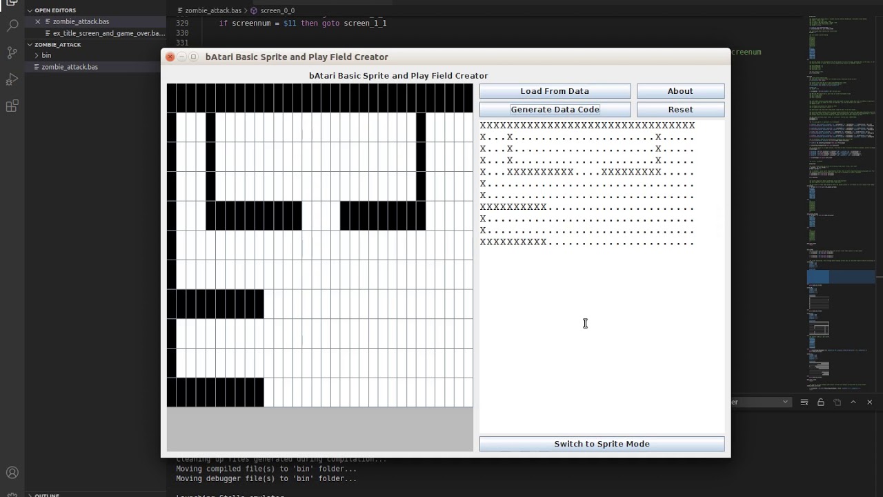 bB Sprite and Playfield Editor