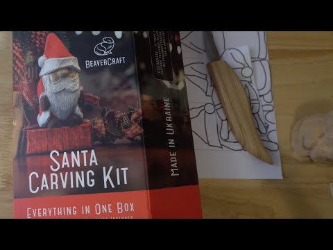 Beavercraft Santa Carving Kit! Great for Beginners!