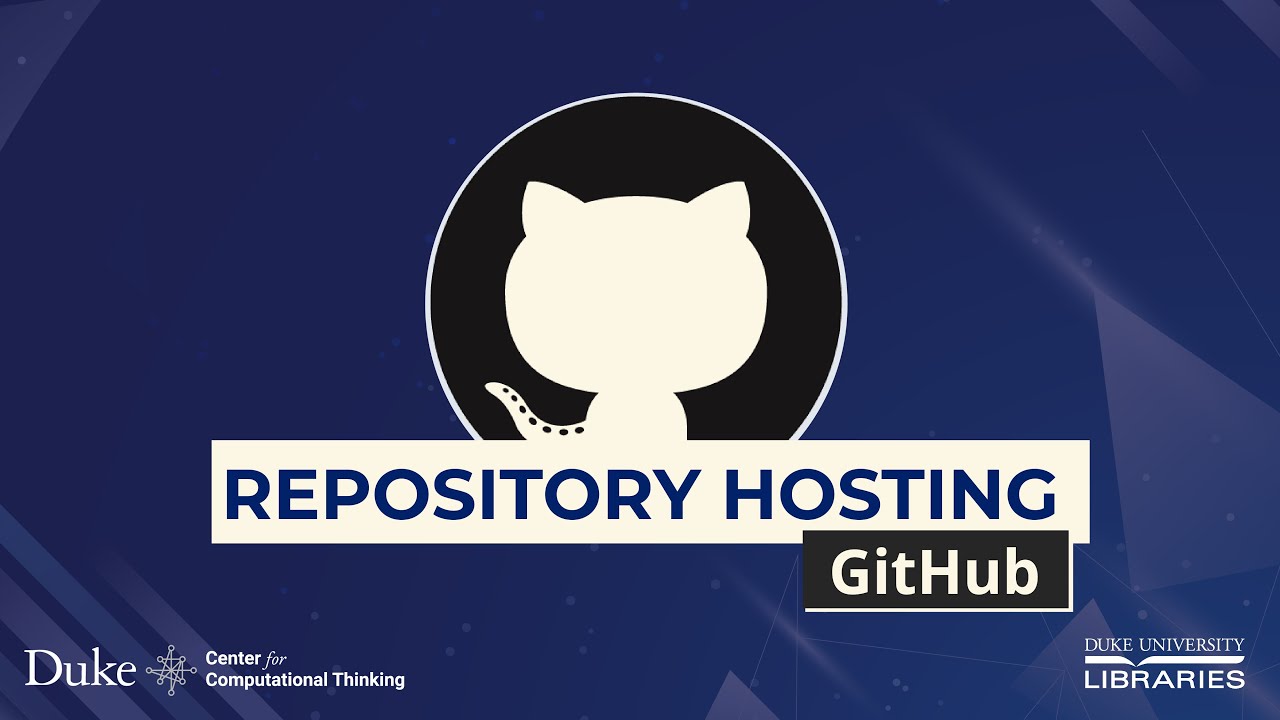 5. Repository Hosting (GitHub)