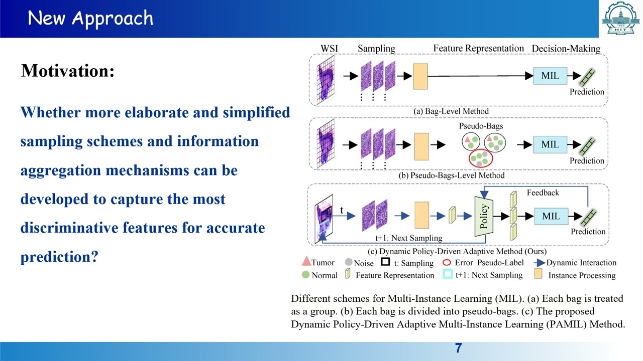 Dynamic Policy-Driven Adaptive Multi-Instance Learning for Whole Slide Image Classification