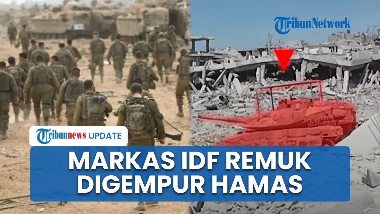 Pusat Komando Militer Israel Rata dengan Tanah Usai Diterjang Rentetan ...