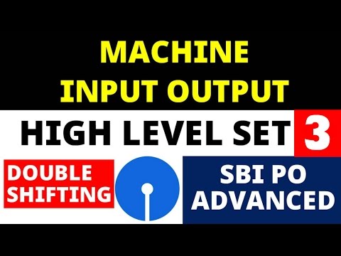Input Output SBI PO Mains - Double Shifting Level - 3 (Also for IBPS ; LIC ; Bank Po ) Video ...