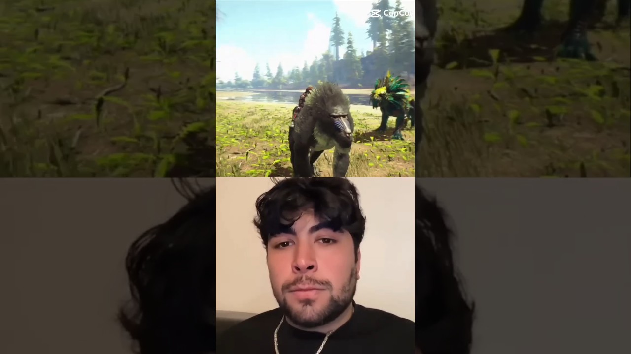 Ark Survival me and my monkey 🐒❤️‍🔥🤣🤣 #trending #tiktok #wow #viral #funny #shorts #comedy #youtube