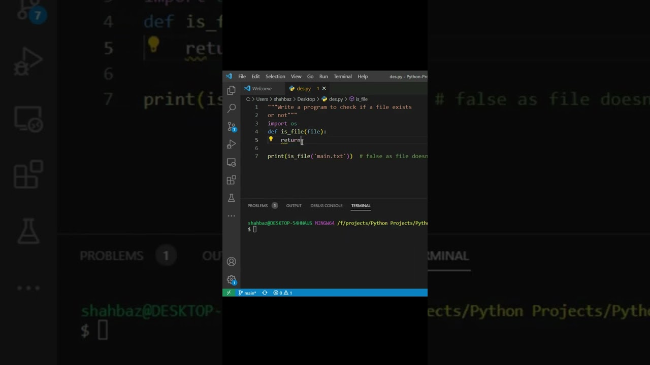 Python Programming: Check Whether a File Exists or Not