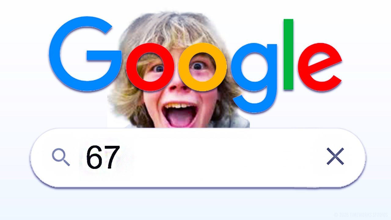 GOOGLE ADDED A 67 EASTER EGG... WHY.