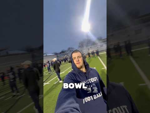 This is what a D3 Bowl Game is like: ๐๐ฑ #collegefootbal #nfl #d3football #ncaa #cfb