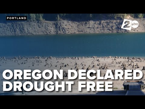 Oregon is drought-free for the first time in five years, bringing hope for a quiet fire season