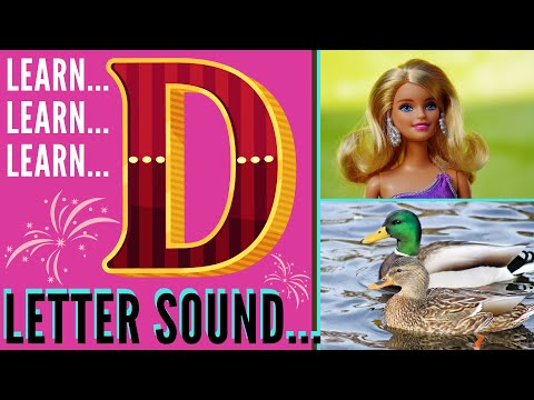 Letter Sound D ! The Letter D ! Words Starting with the Letter D