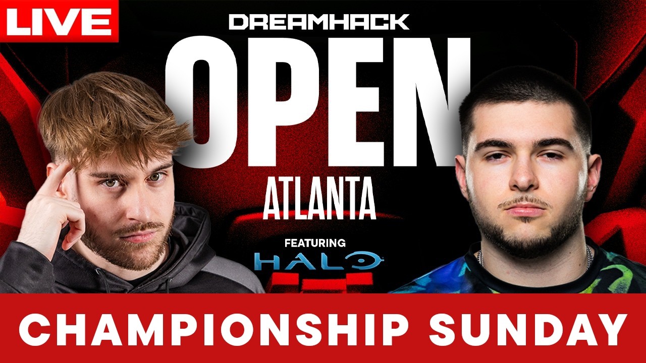 CHAMPIONSHIP SUNDAY  |  $100,000 DreamHack ATL LAN feat. Halo