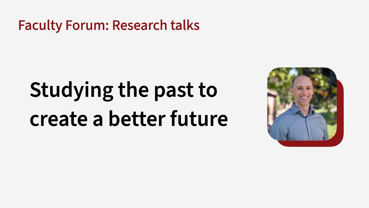 Jonathan Payne: Studying the past to understand – and change – future climate outcomes