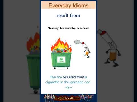 Result from meaning | result from sentences | Common English Idioms #shorts