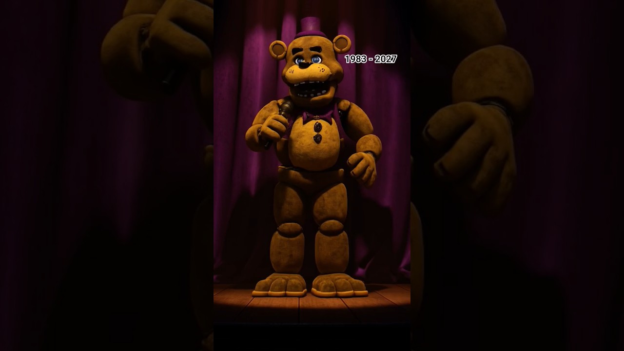 Movie Fredbear 1983 - 2027 #fnaf #iaart #fredbear #fnafmovie