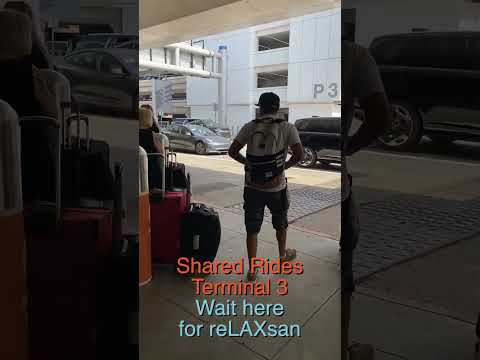 LAX to San Diego shuttle – How to get from Terminal B to your LAX pickup zone