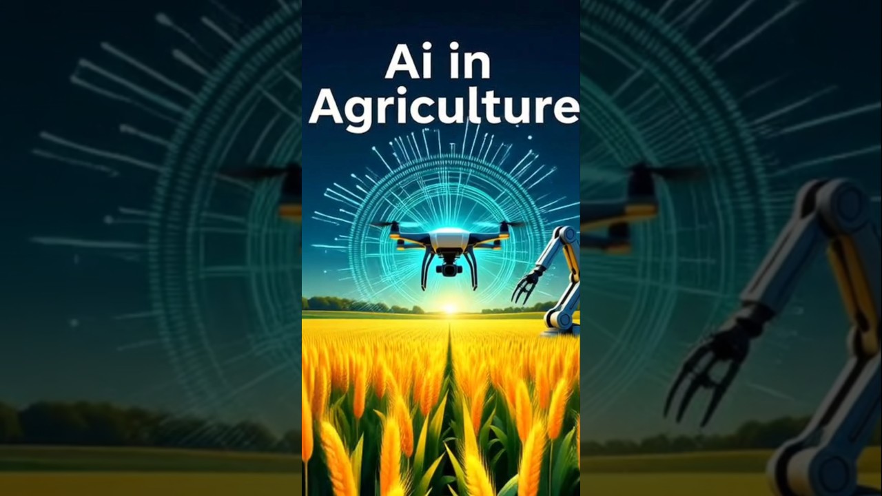 🌾 AI in Agriculture 2025 | Smart Farming Technology Explained | Free Copyright Stock Clip |