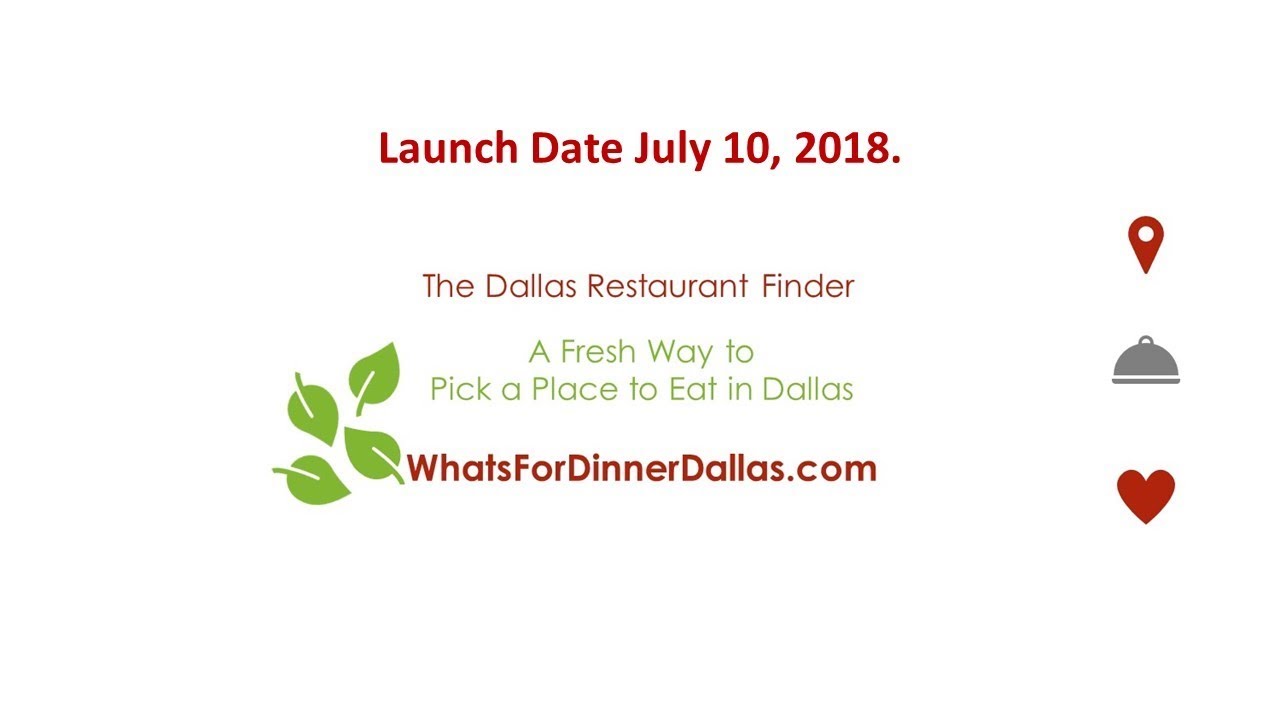 The Promotion: A demo of The Dallas Restaurant Finder