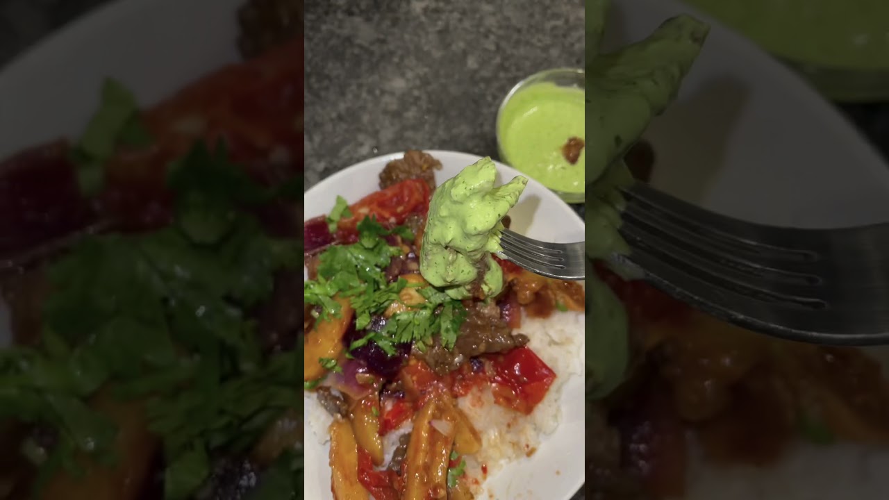 I got a lot of backlash for this green sauce/ Aji verde sauce on tiktok