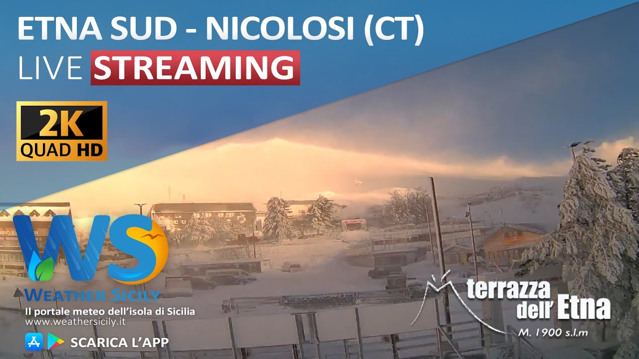 Mount Etna Volcano Live Cam - Live Webcam | GeoWebcams