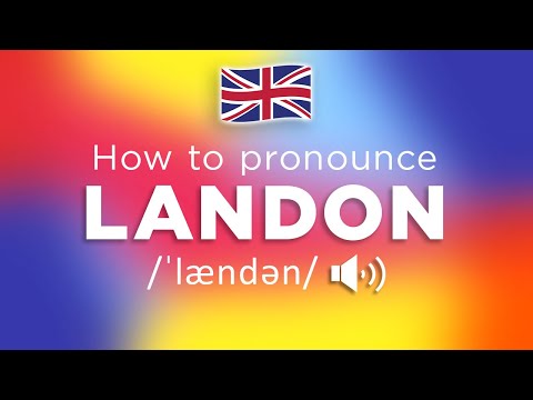 How To Pronounce Landon (100% CORRECTLY!!)