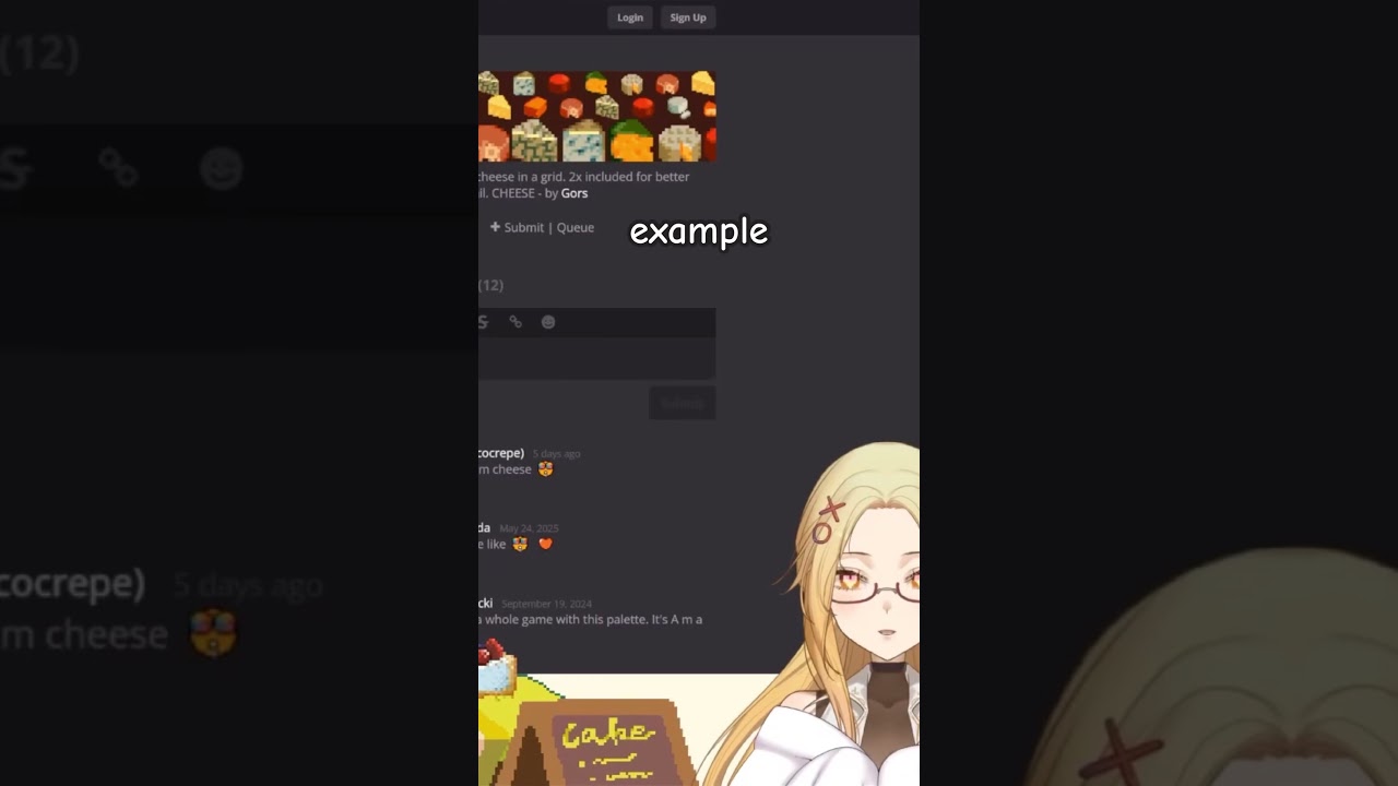 Cheese Palette for Noobs #pixelart #tutorial #lospec #vtuber