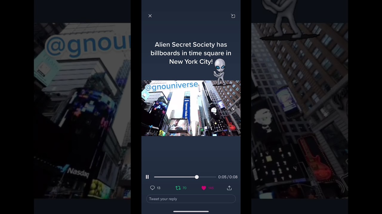 Alien Secret Society #nft #opensea #crypto #ytshorts #viral #nyc #foryou #new #billboard #fypシ #fyp