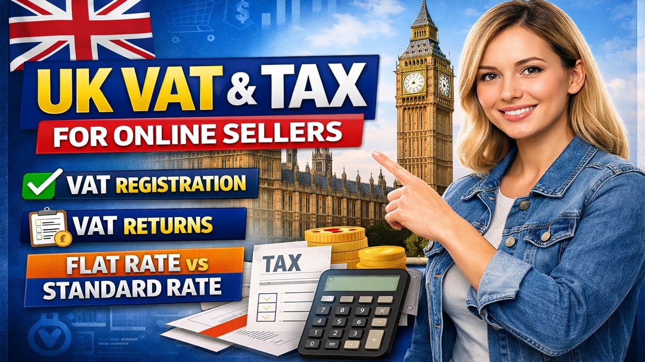 UK VAT & Tax Basics for Online Sellers | VAT Registration, Returns & E-commerce Explained