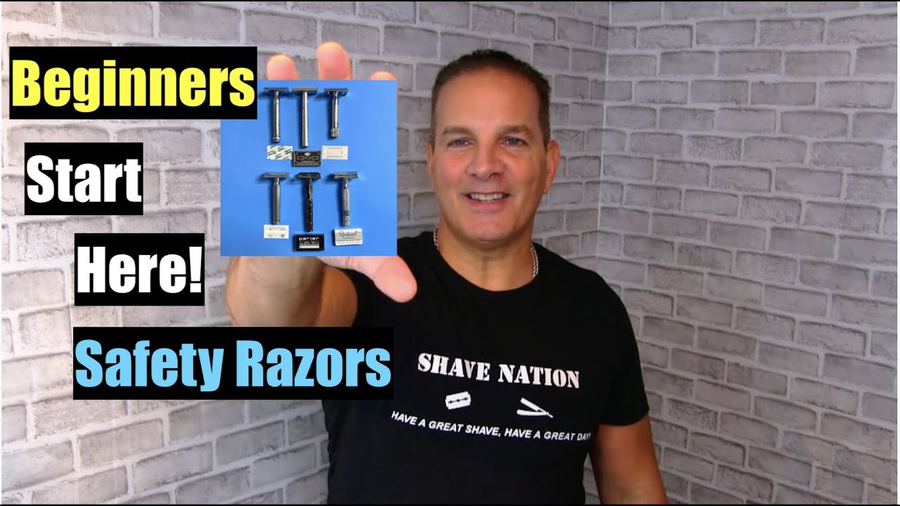 Video guide to some of the best beginner safety razors
