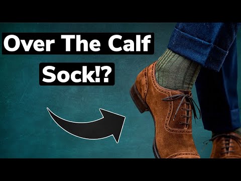 Wool Over The Calf Wool For Muscular Legs | Boardroom Socks