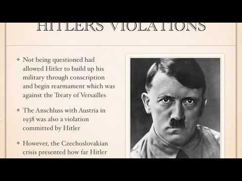 Policy of Appeasement