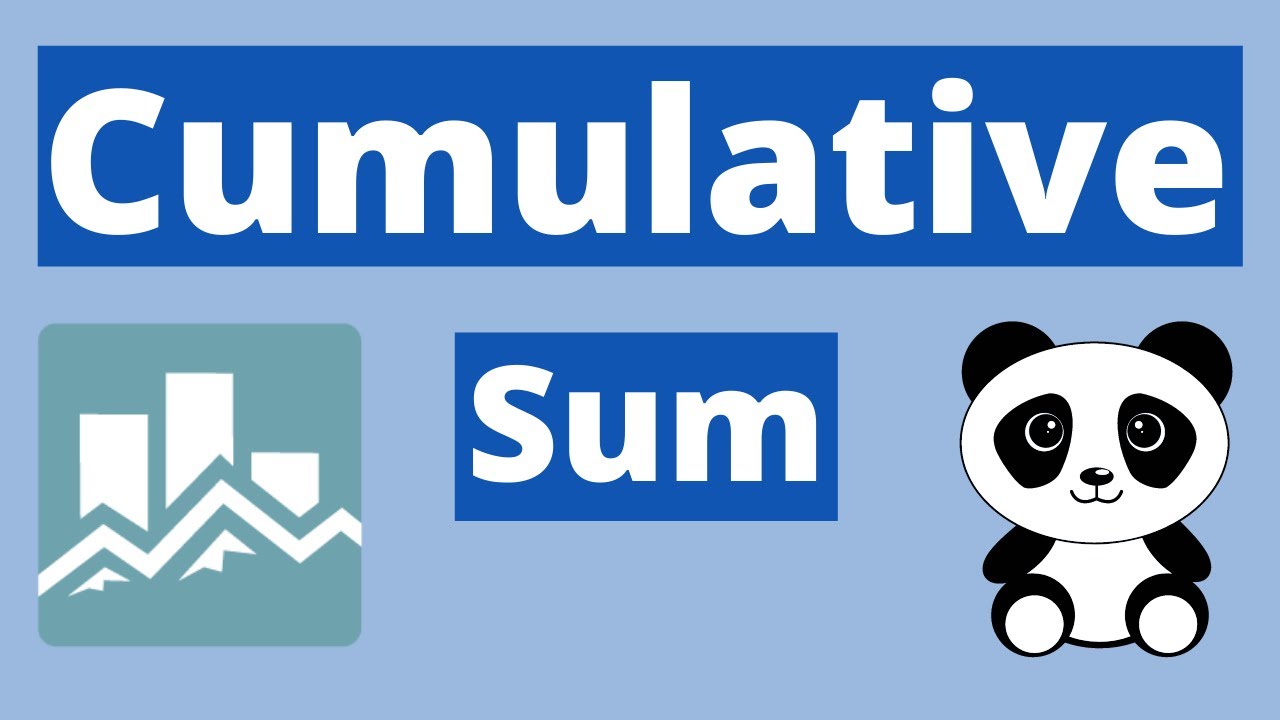 Cumulative Sum in Pandas