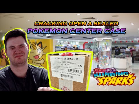 What A $800 Sealed Case of Pokemon Looks Like (Surging Sparks Pokemon Center ETB's)