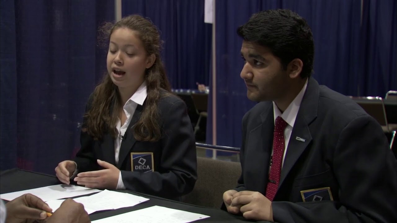 DECA Sample Competitive Events - Team Decision Making