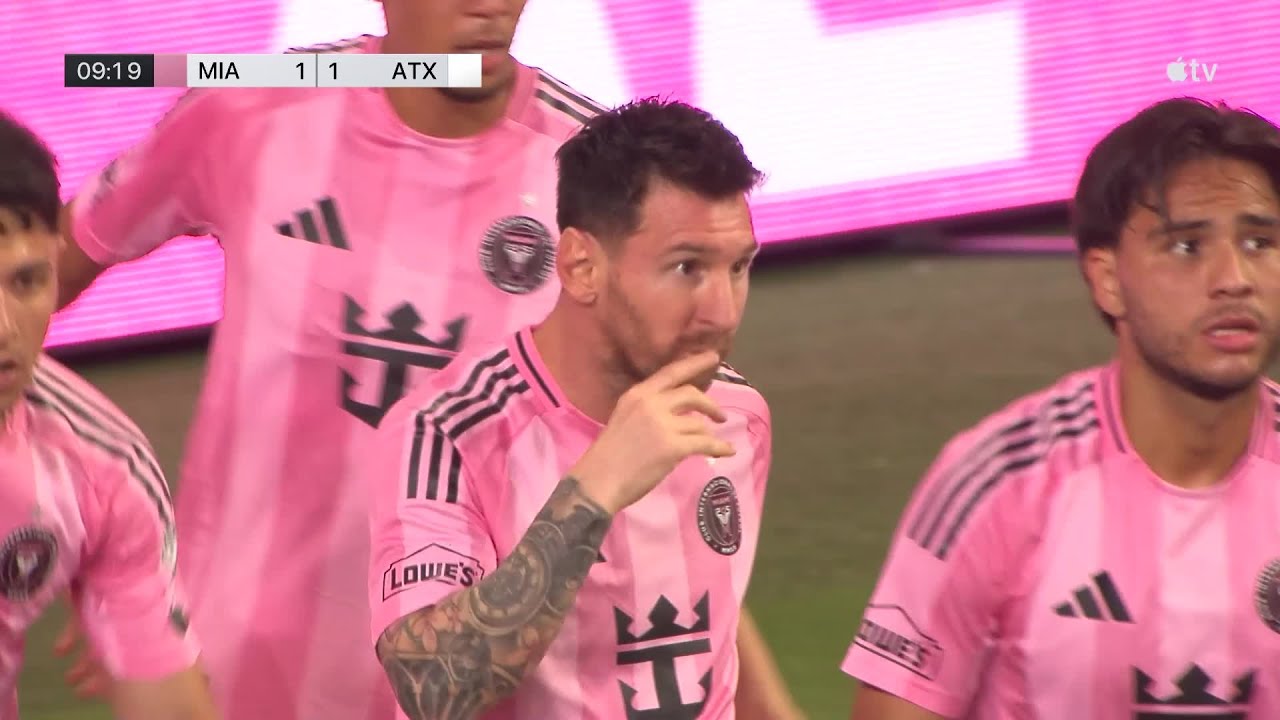 ¡El PRIMER GOL de Messi en el NUEVO ESTADIO del Inter Miami es de CABEZA!