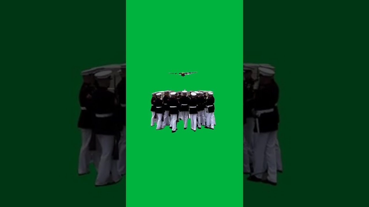 Us Marines green screen