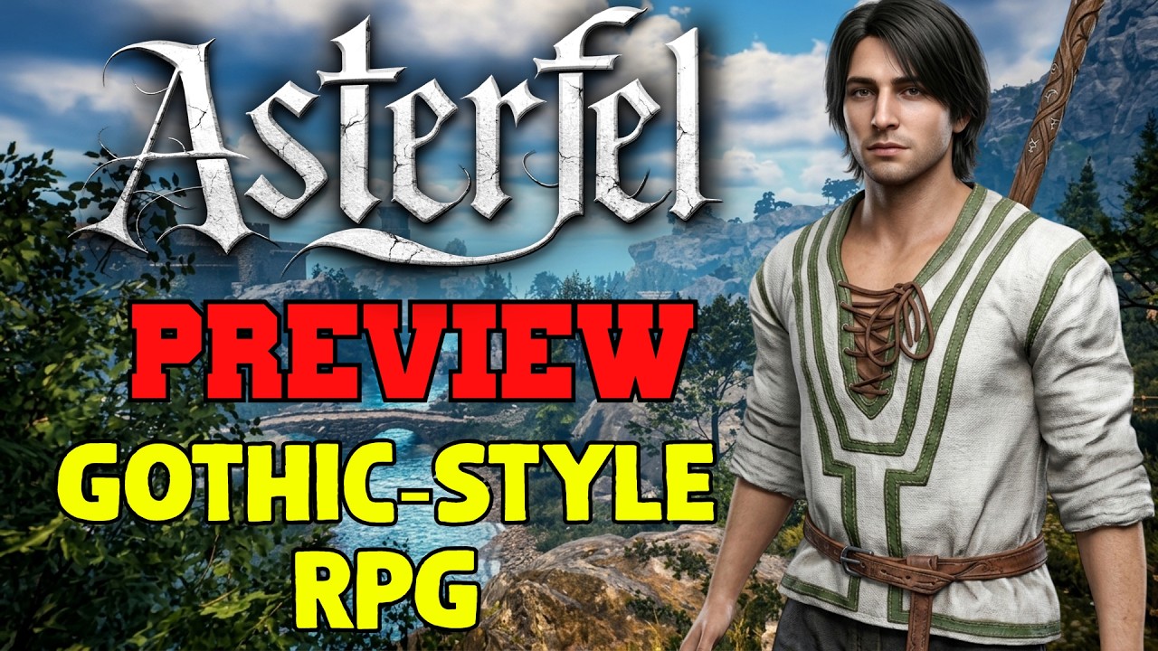 Asterfel Preview - A True Gothic-Style RPG