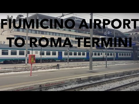 Rome Fiumicino Airport to Roma Termini