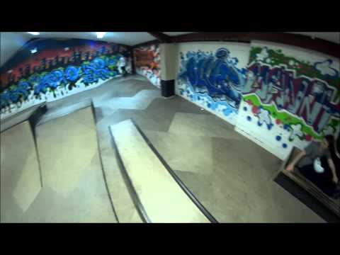 Warehouse Skatepark, Rollerblading with Kelvin