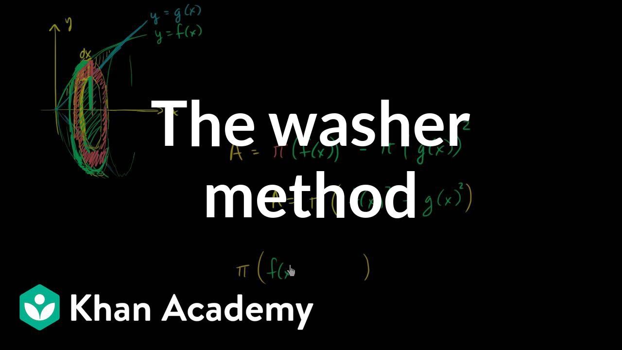 Understanding the Washer Method in Calculus: A Generalization | Galaxy.ai