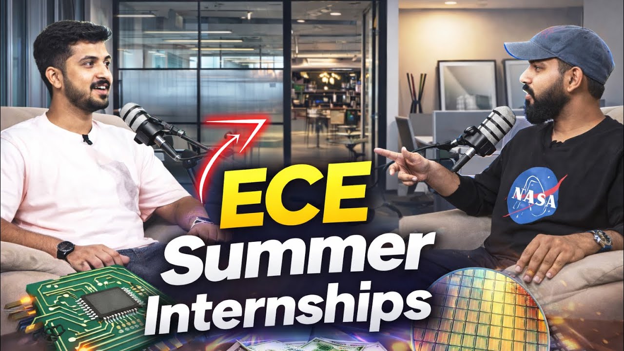 Top ECE Summer Internships 2026 🔥 (High Stipend + Core Companies!)