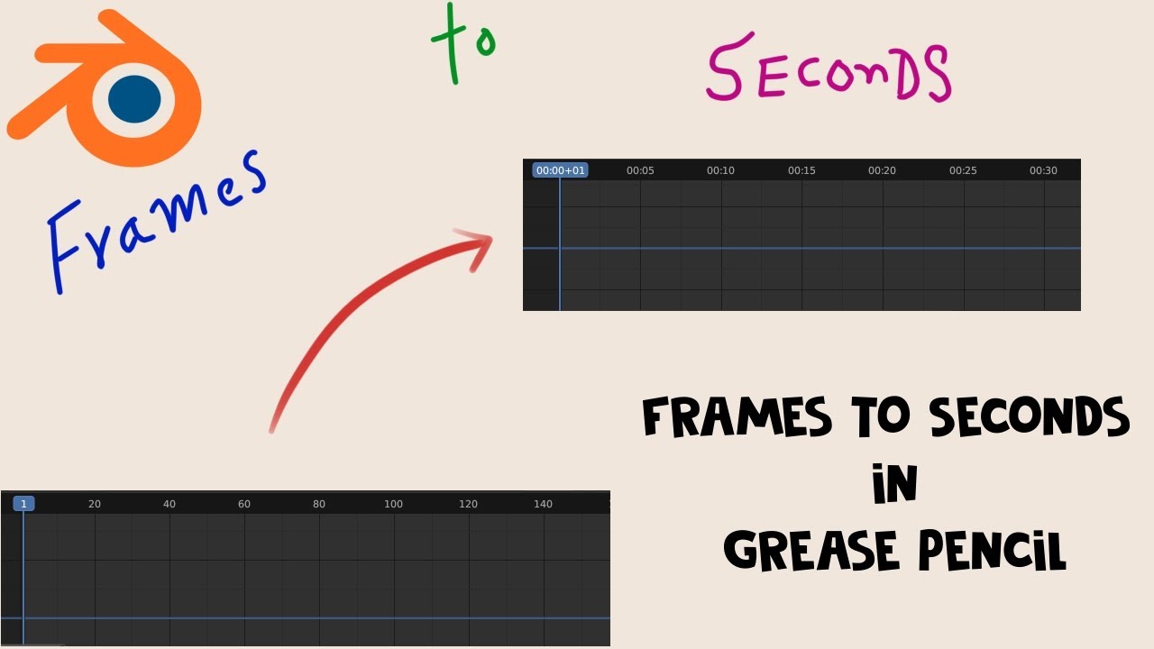 Show Seconds in Blender Timeline