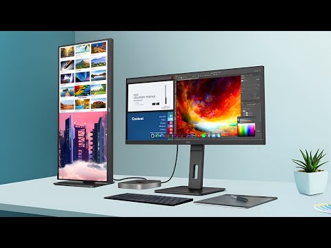 Best Vertical Monitors 2025 – Top Picks for Coding, Productivity & Design