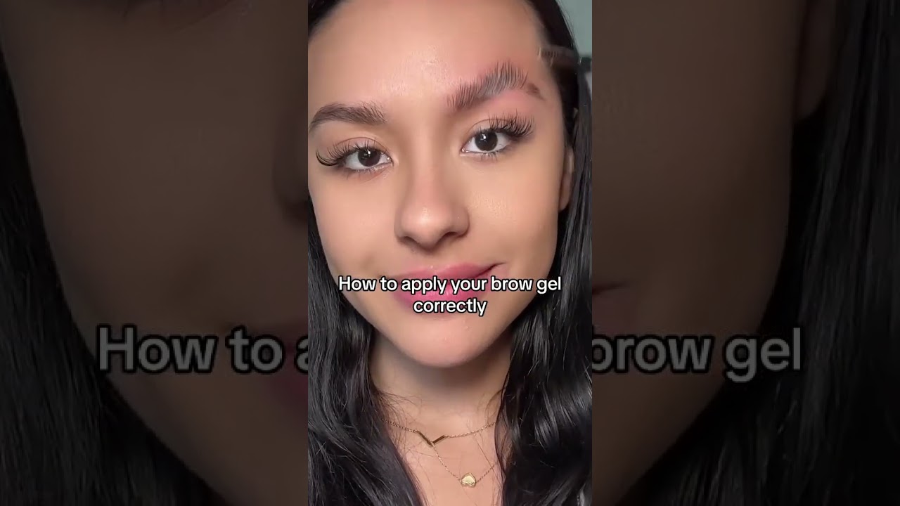 How to apply brow gel! #browgel #browtutorial #IPSY