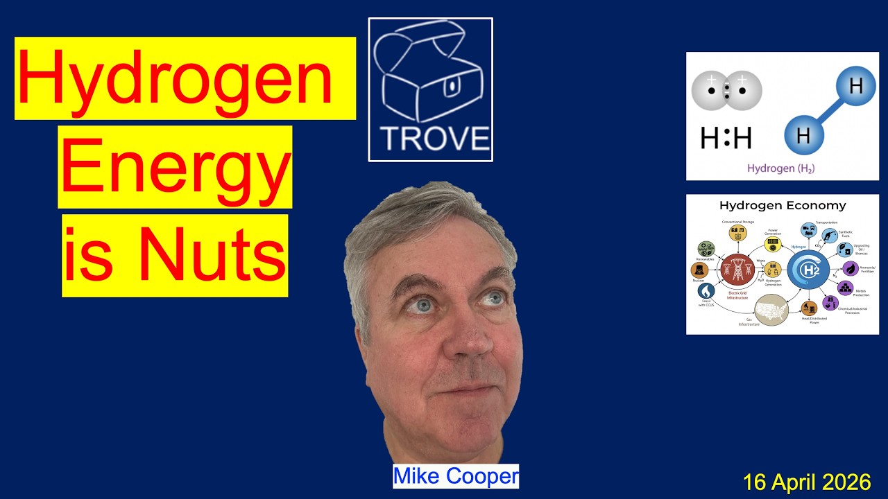 Hydrogen as a energy source for the net zero energy transition - IS NUTS!!