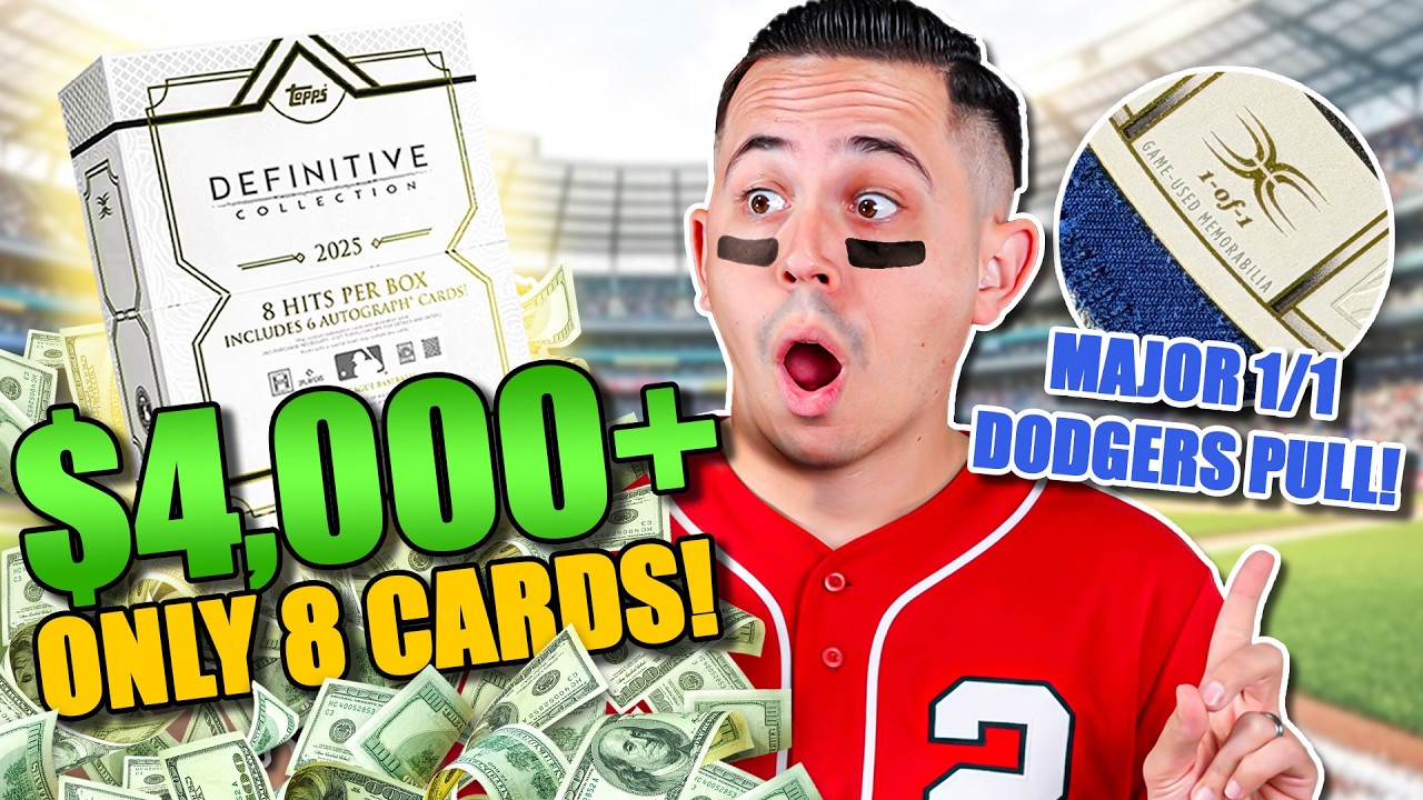I Ripped A MASSIVE $4,000+ BOX With ONLY 8 CARDS And Hit  1/1! 😤