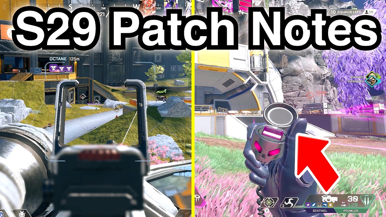 Apex Legends Overlocked OFFICIAL Patch Notes (Season 29 Buffs & Nerfs)