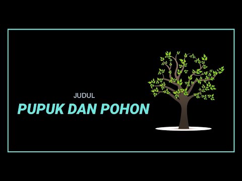 PUPUK DAN POHON