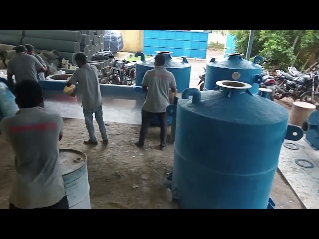 FRP Degasser Towers - FRP Degassing Tower For DM Plant Manufacturer ...