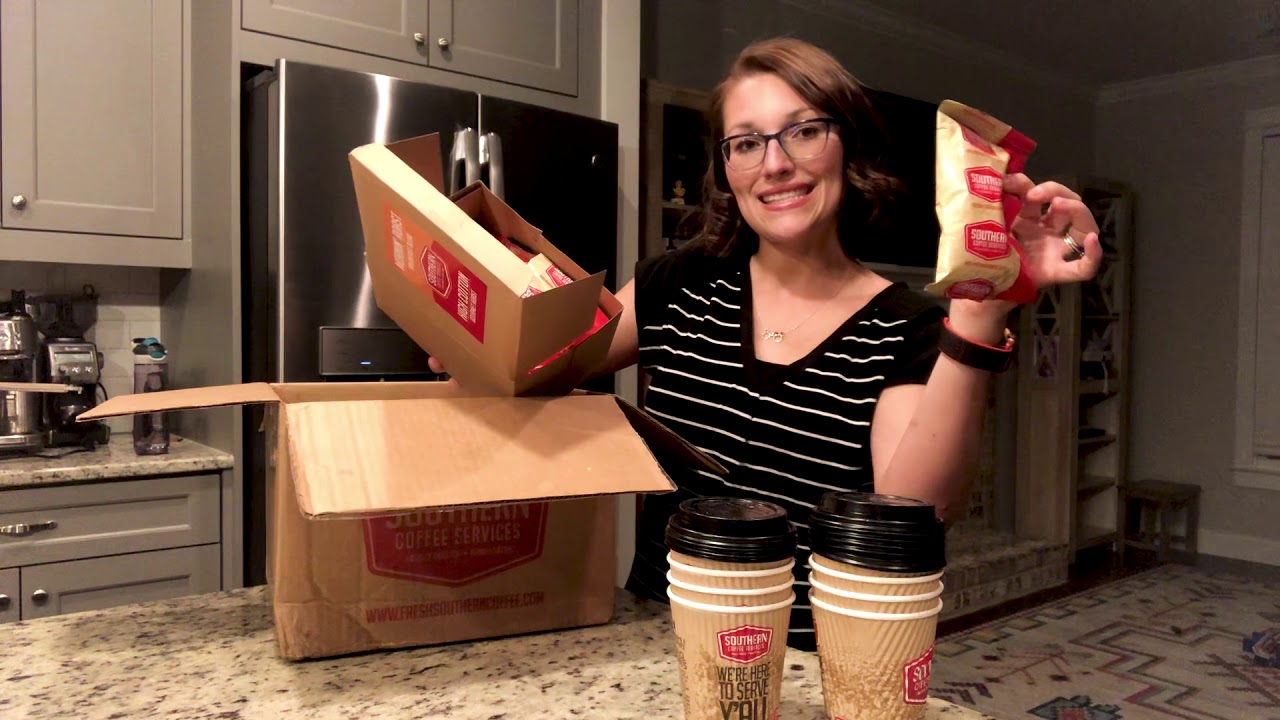 The Accidental Mrs.' Southern Coffee Services Unboxing