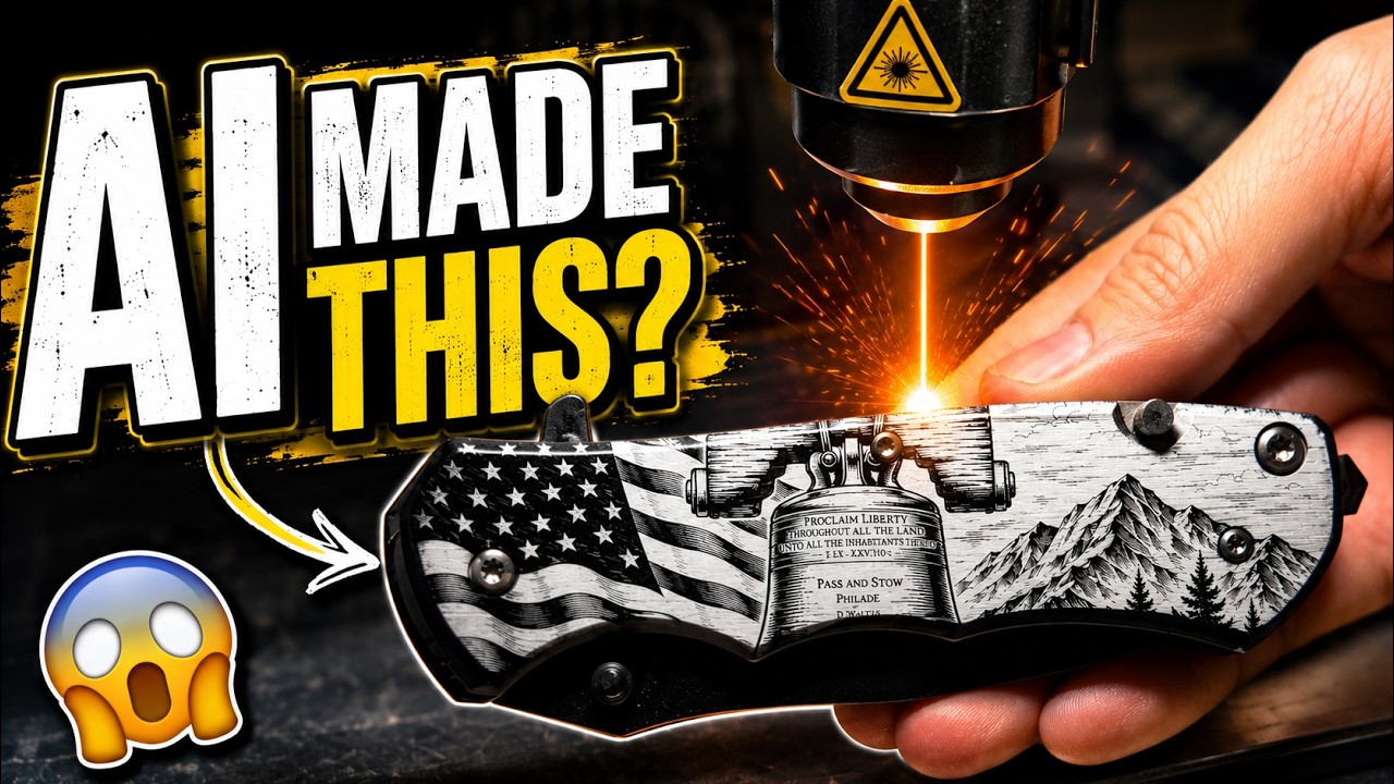 One Prompt Gets You Perfect Laser-Ready Designs